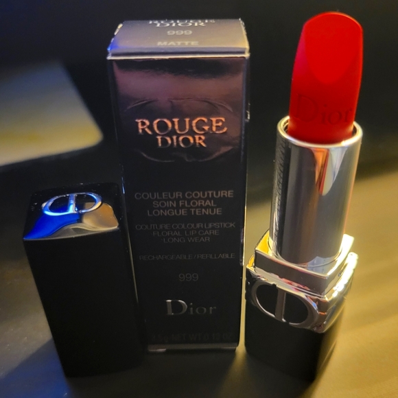 Dior | Makeup | Nib Dior Lipstick In 999 Matte | Poshmark